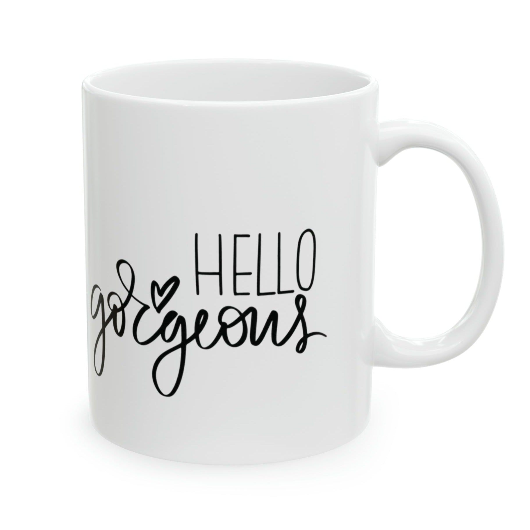 Hello Gorgeous Coffee Mug Submissive Reward – Captive Collars