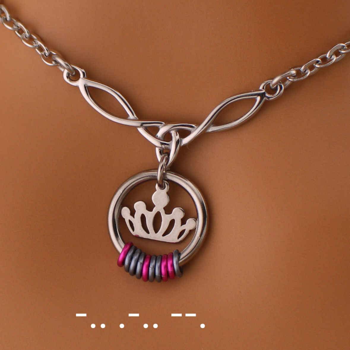 DDlg Morse Code Day Collars – Captive Collars