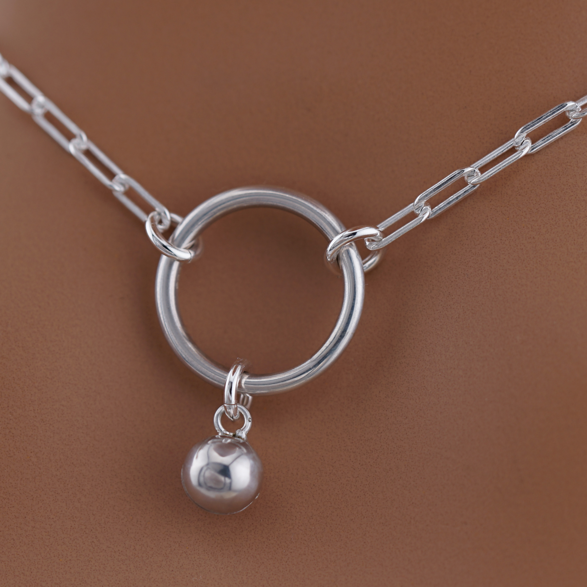Sterling Silver Eternity O-Ring Day Collar – Discreet & Elegant ...