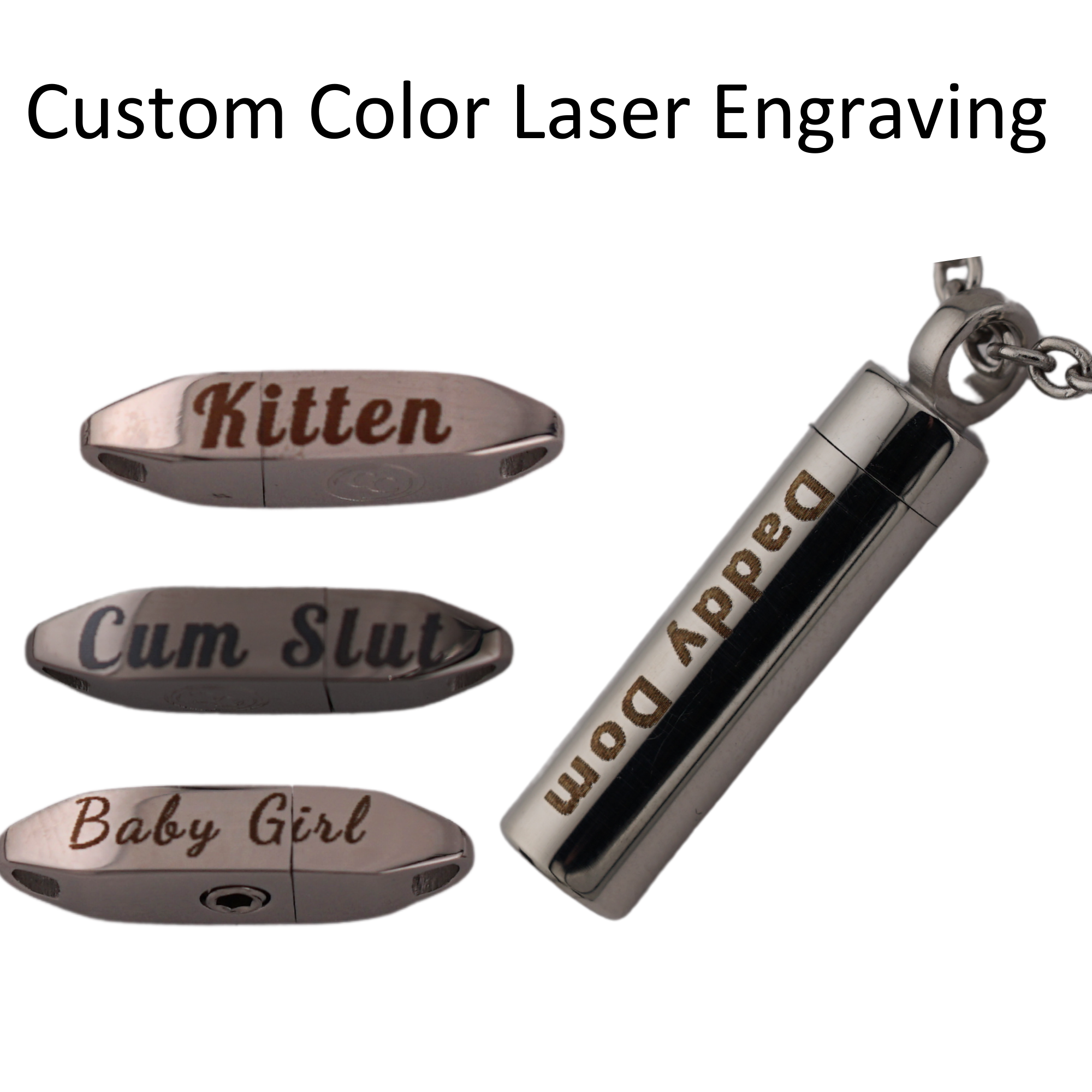 Add on - Custom Laser Engraving – Captive Collars