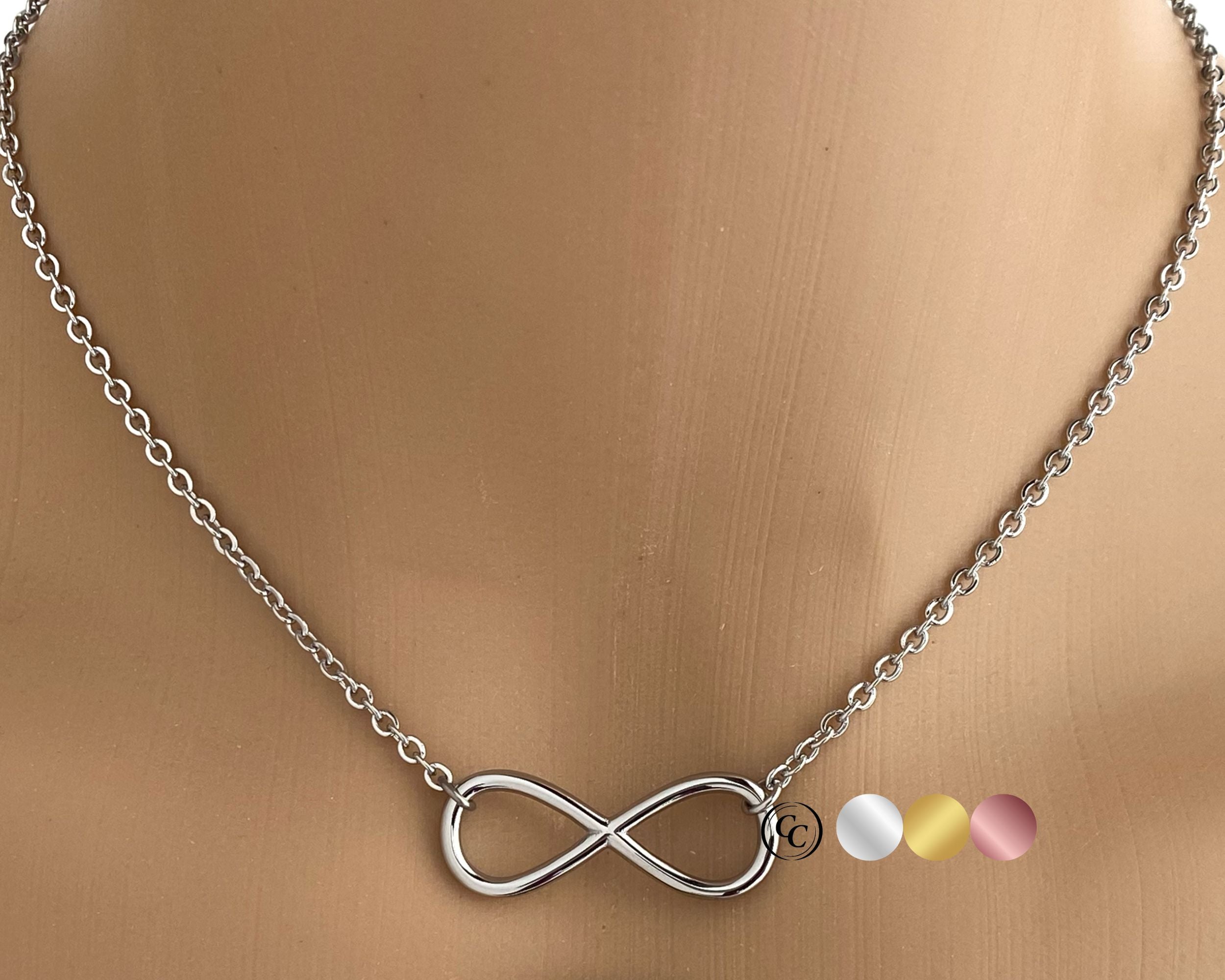 24-7 Wear Infinity Heart Necklace BDSM Day Collar Locking – Captive Collars