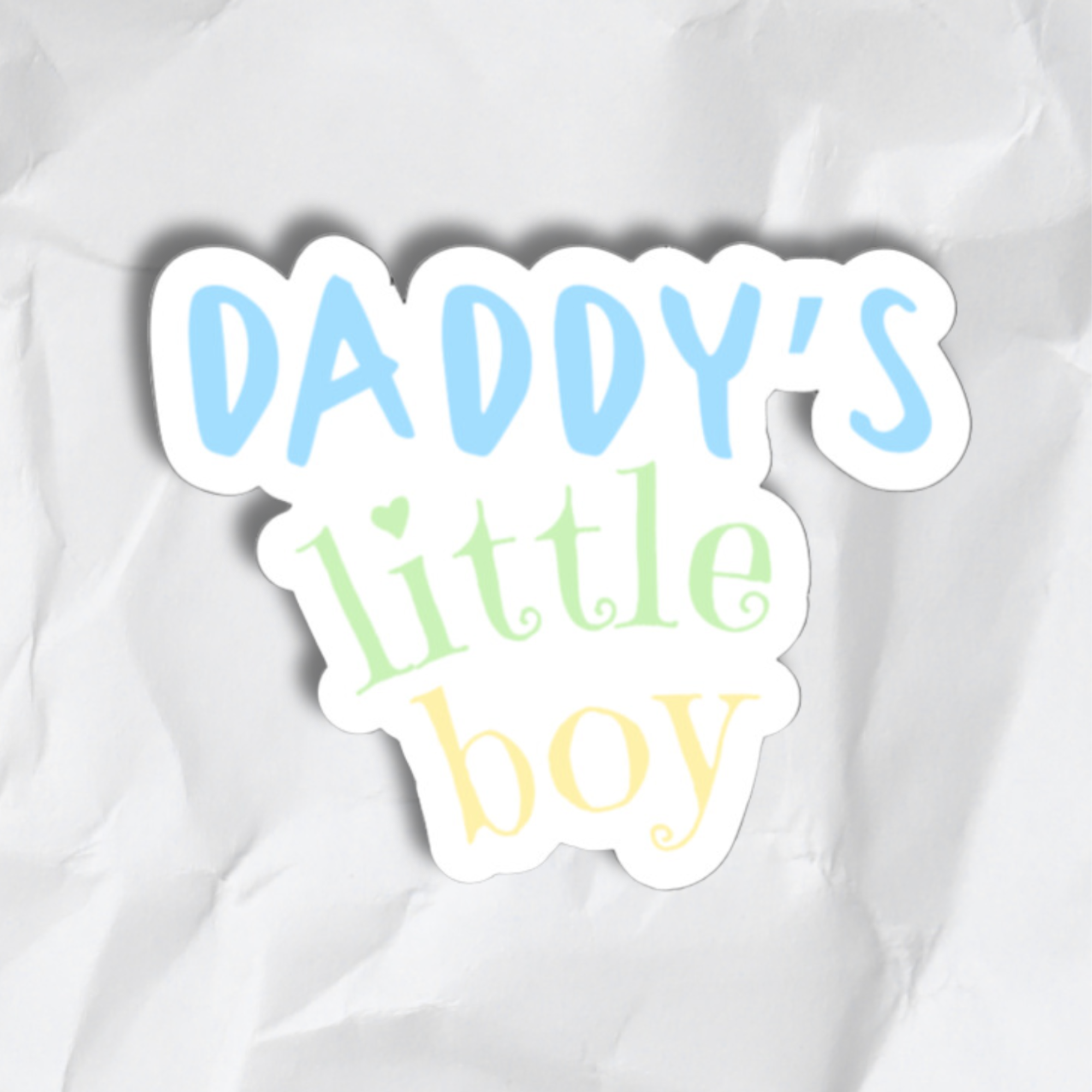 Daddy's Little Boy Sticker – Captive Collars