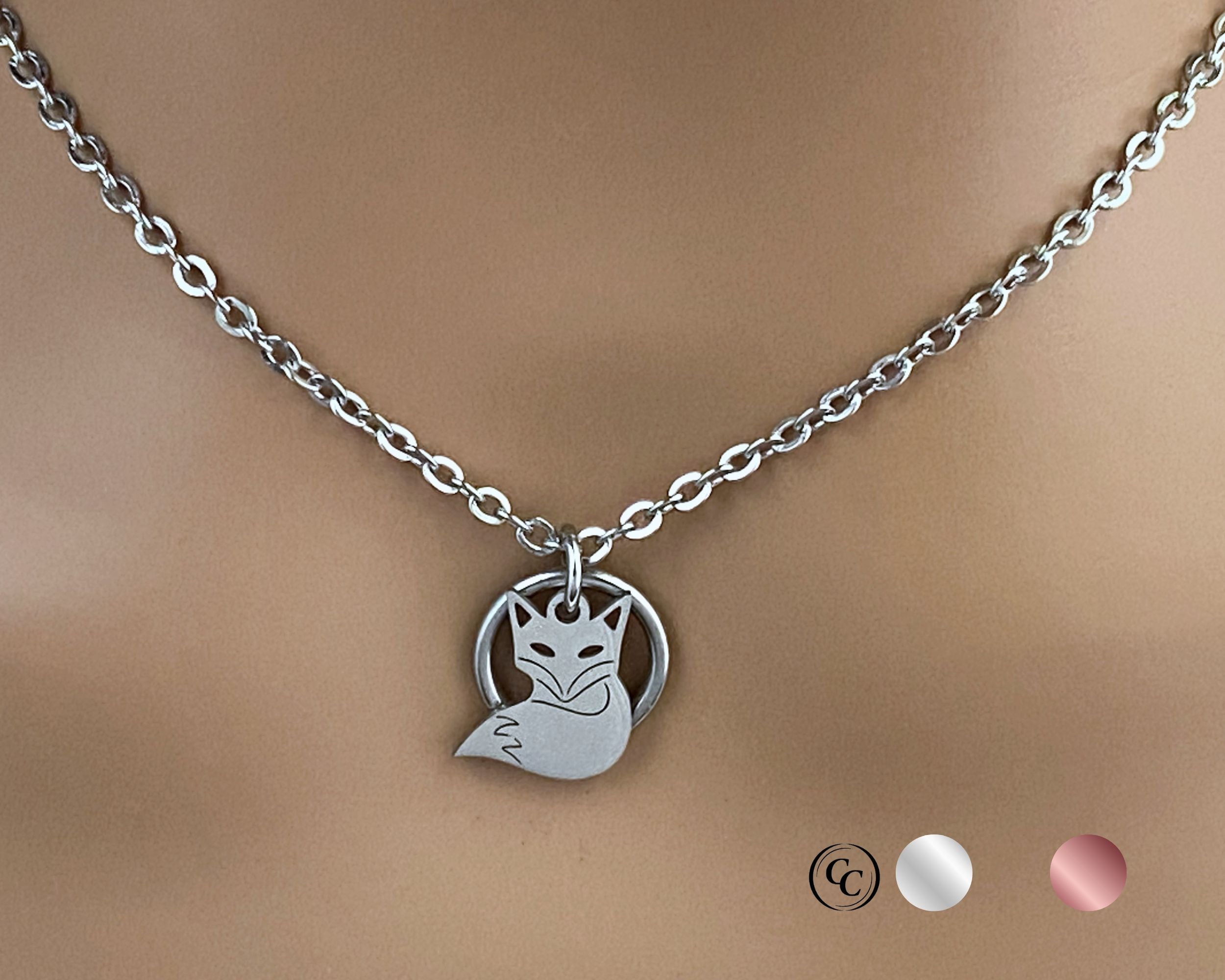 Fox Necklace, BDSM O Ring Collar, Sexy Vixen Gear – Captive Collars