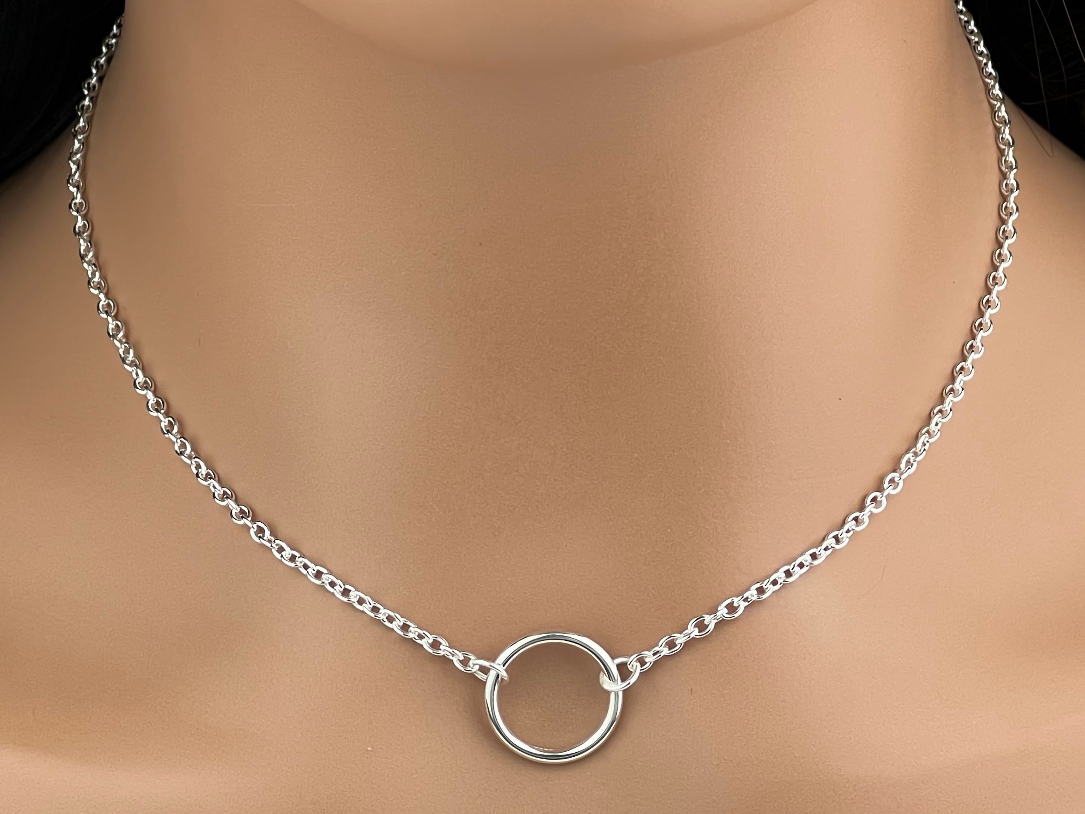 Submissive Collar Highest Quality Sterling Sliver Made for 24-7 Wear ...