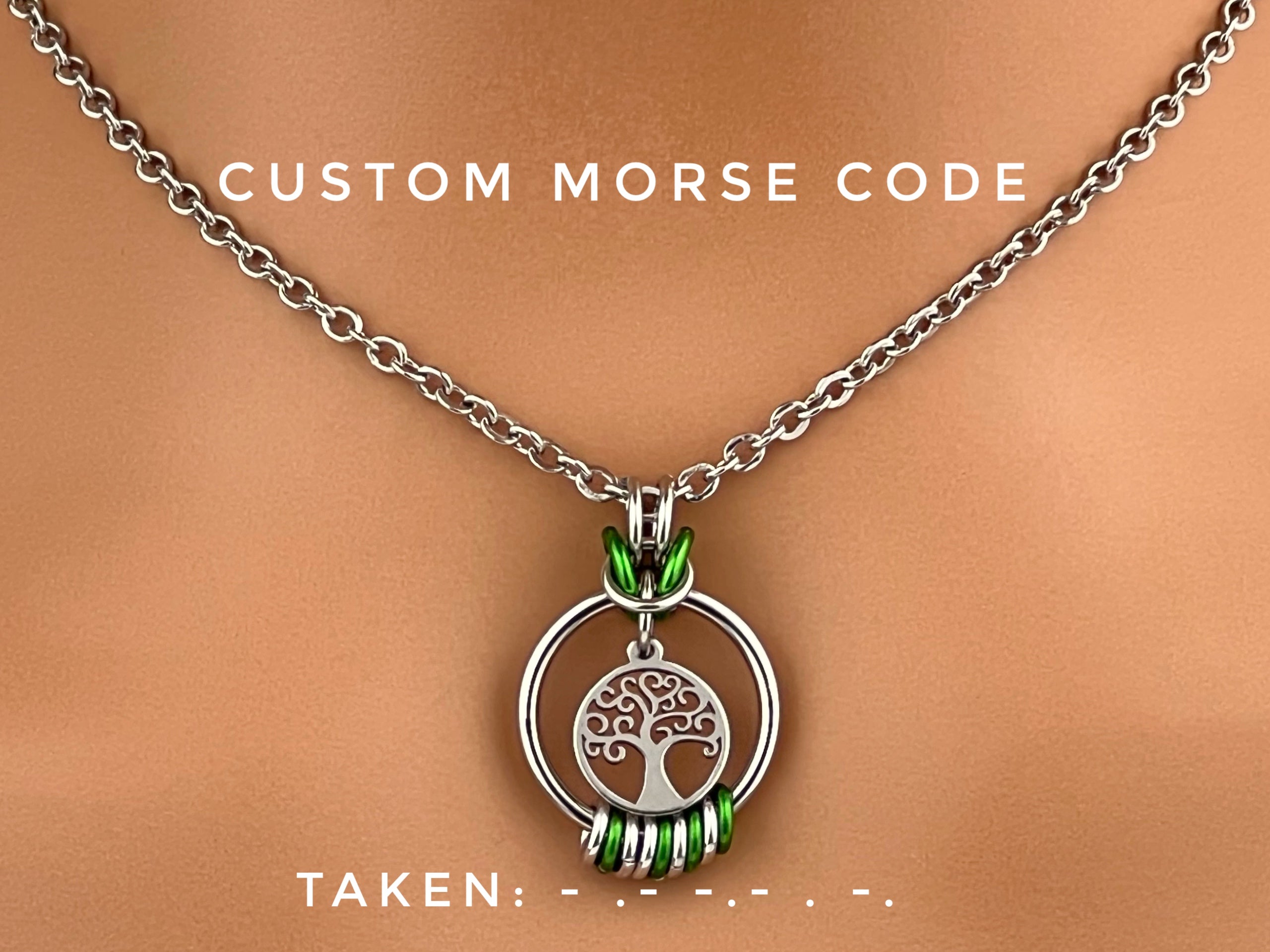 BDSM Morse Code Submissive Collar Handcrafted by Captive Collars